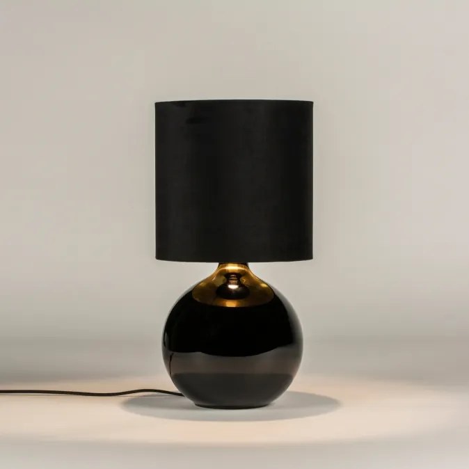 Stolní designová lampa Carminna Black