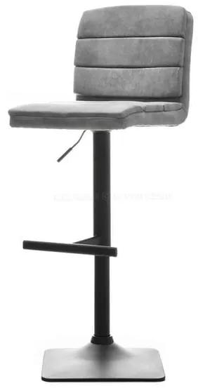 výprodej Barová židlička GRIGI šedá-černá