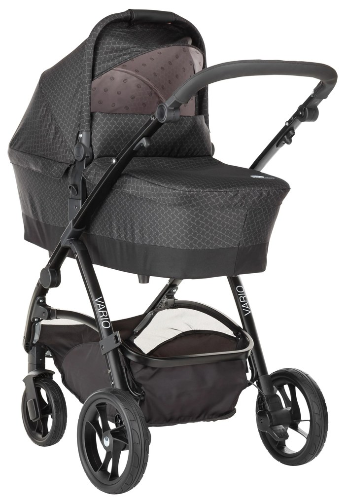 PETITE&MARS Korbička ke kombinovanému kočárku Vario - Black Line