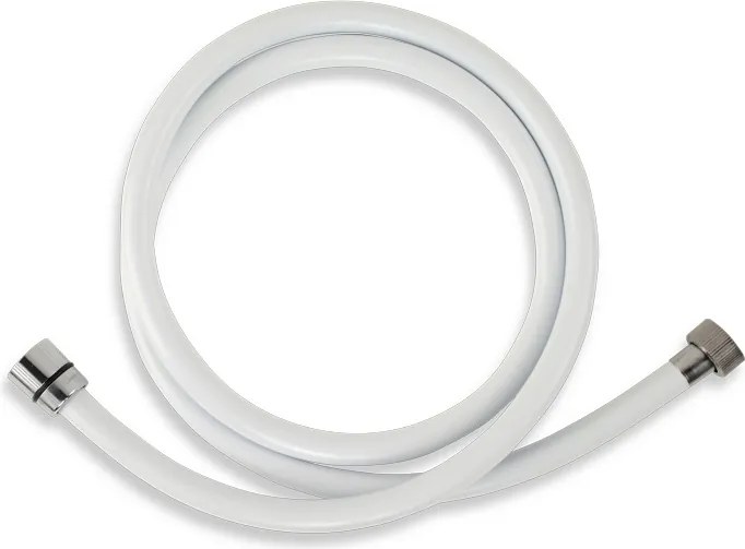Novaservis - Sprchová hadice plastová 150 cm bílá, PVC/150,11
