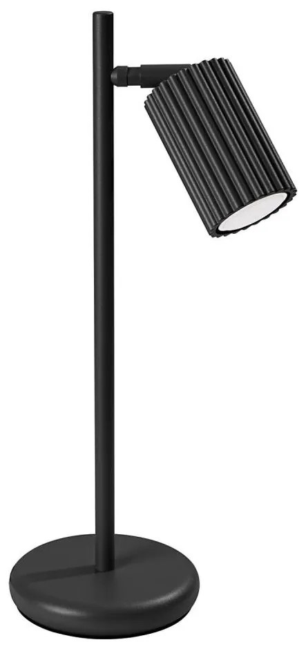 Sollux SL.1586 - Stolní lampa KARBON 1xGU10/10W/230V černá