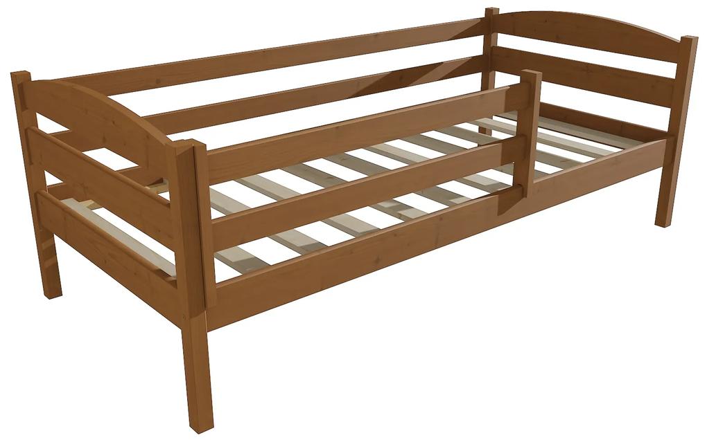 Vomaks Dětská postel DP 020 se zábranou Rozměr: 90 x 200 cm, Barva: barva šedá