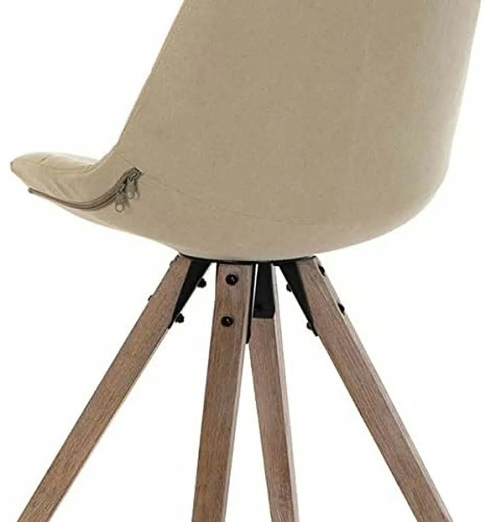 DKD Home Decor Béžová jídelní židle s rozměry 47 x 55 x 85 cm