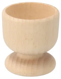 ČistéDřevo Dřevěný kalíšek na vejce 5 cm