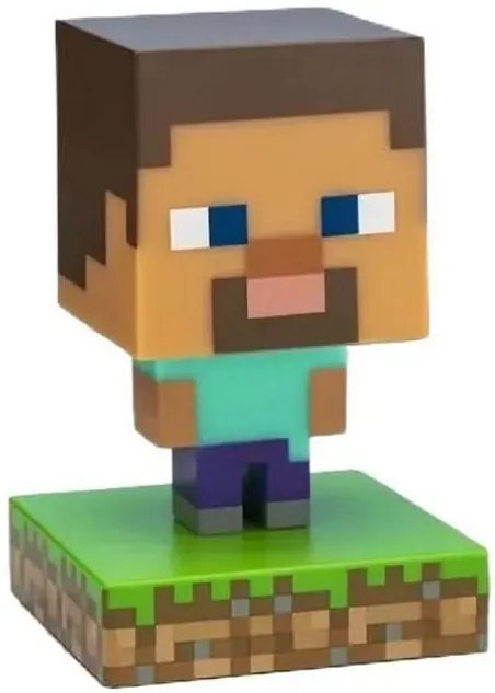 Figurka minecraft - steve - svítící figurka