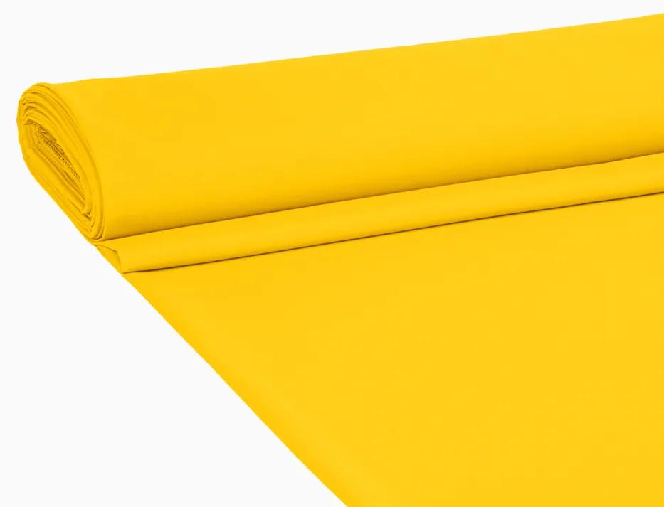 Biante Dekorační čtvercový ubrus Rongo RG-029 Sytě žlutý 120x120 cm