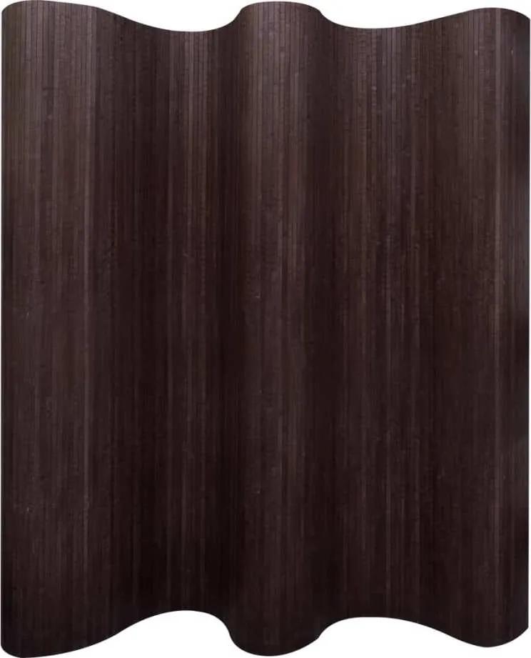 vidaXL Paraván bambusový 250 x 165 cm [244611] Barva: Bílá
