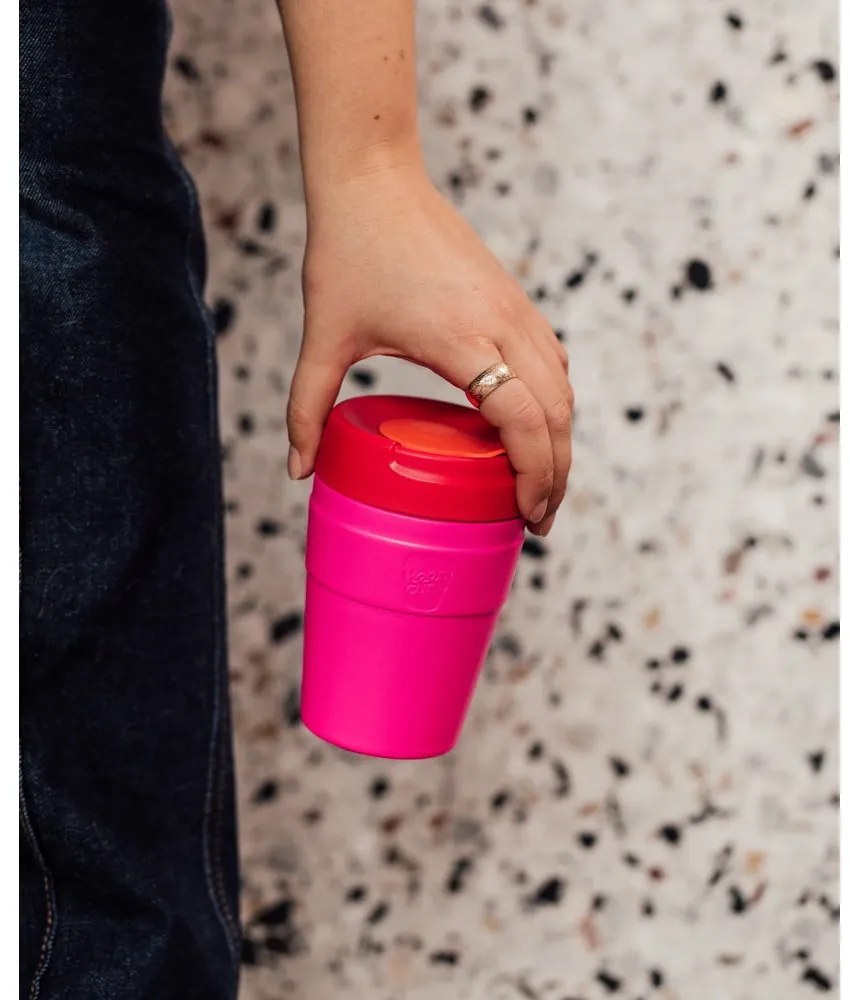 Růžový termo hrnek 340 ml Helix Thermal Afterglow M – KeepCup