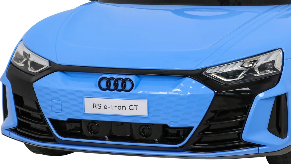 Ramiz Elektrické autíčko Audi RS E-Tron GT pro děti modré + dálkové ovládání + pohon 4x4