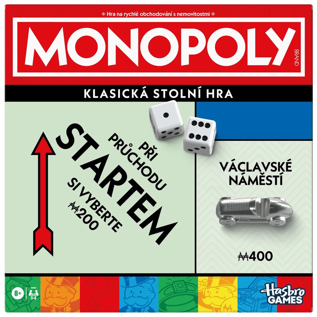 Hasbro monopoly classic cz verze