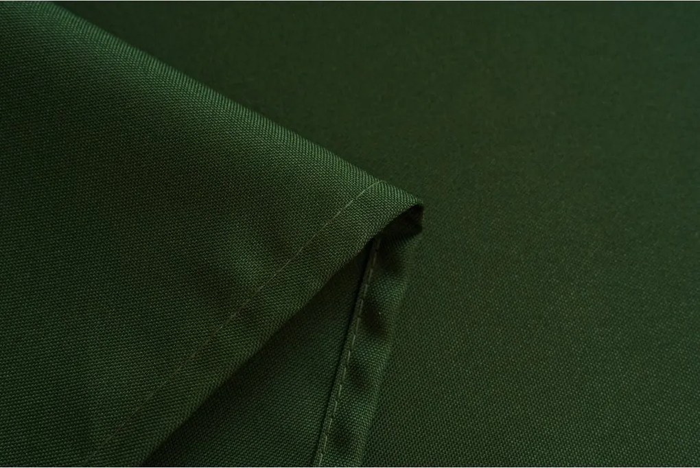 Závěs OXFORD LIGHT 140x270 cm, tmavě zelený Zavěšení: Řasící páska