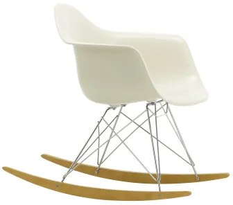 Eames Plastic Armchair RAR chrom oblázková javor Vitra