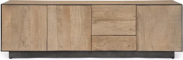 BIZZOTTO TV stolek HAROLD hnědý 180x44 cm 0747452