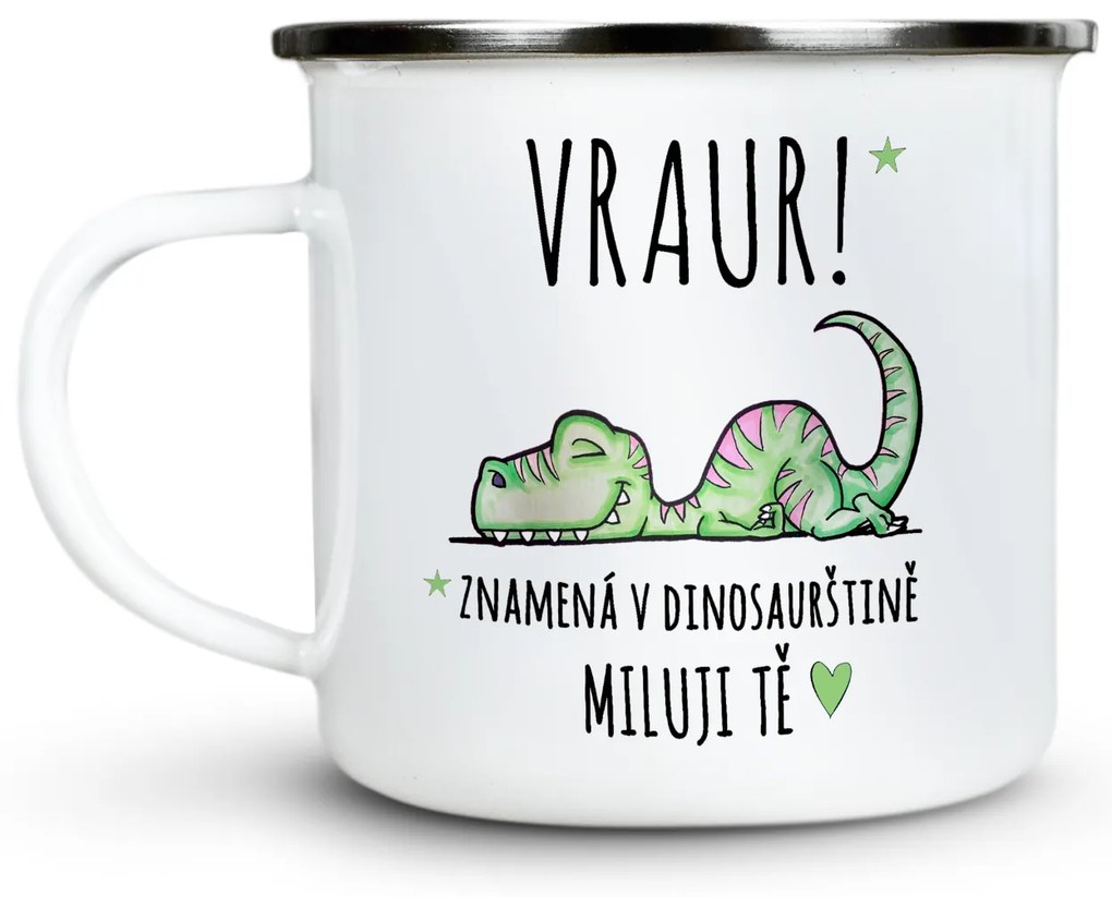 Ahome Ahome CZ Plecháček VRAUR! Miluji Tě i v dinosaurštině 300 ml