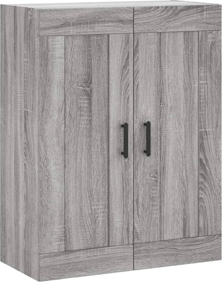 Skříň highboard šedá sonoma 69,5 x 34 x 180 cm kompozitní dřevo 3199567