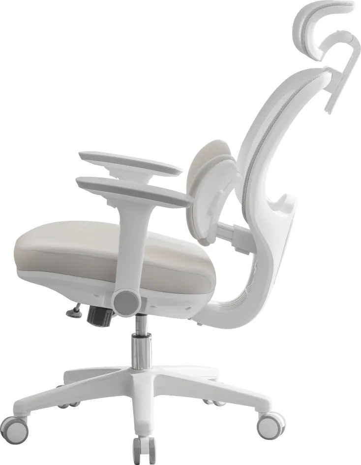 Ergonomická kancelářská židle BALANCE - šedá síťovina