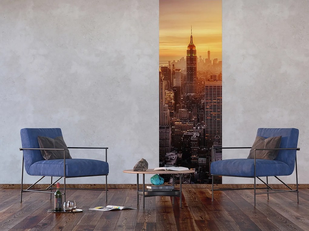 Vliesová fototapeta na zed' Ranní Empire State Building | 90 x 270 cm | DFTNVL3722