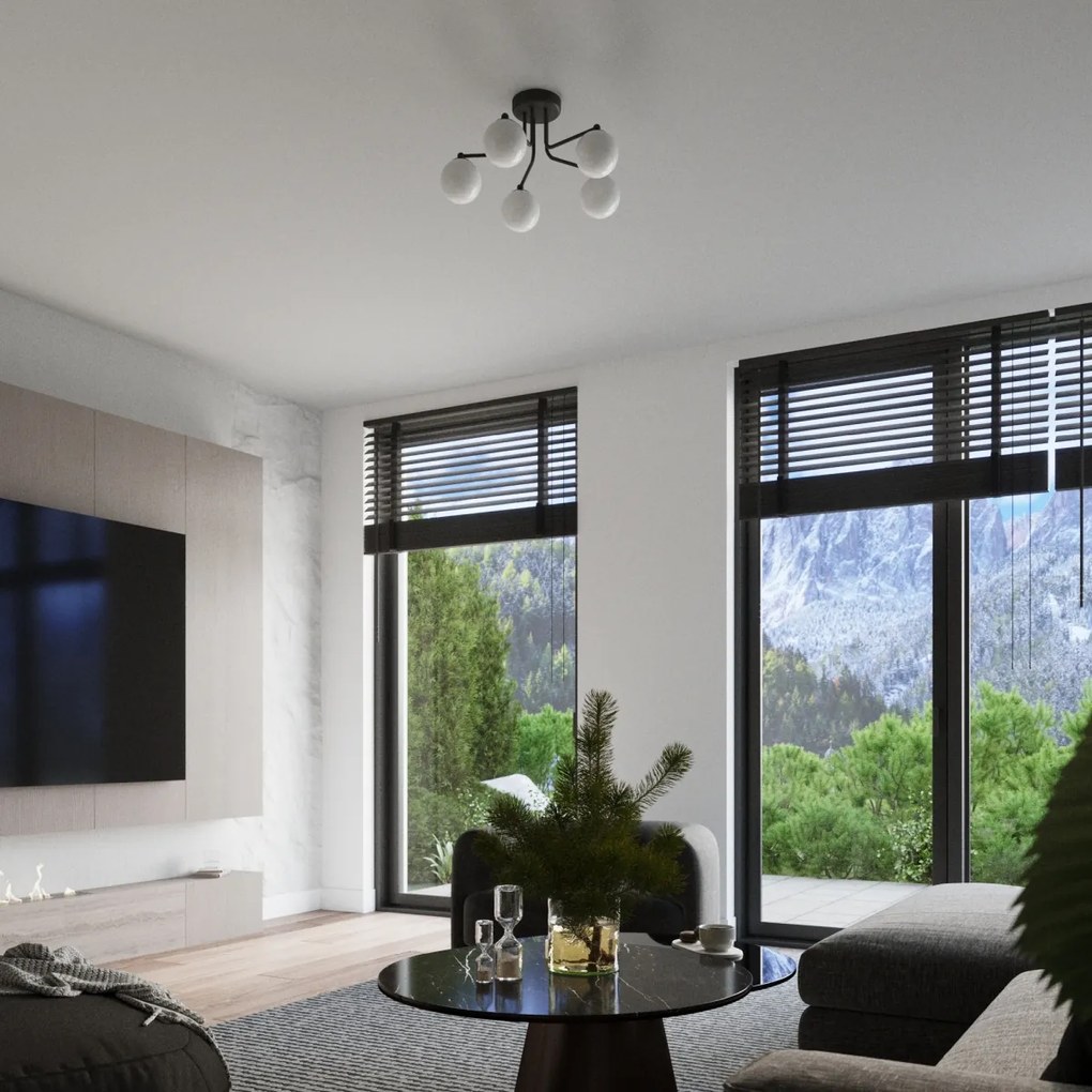 Sollux Lighting Lustr ASTRAL 3 černý