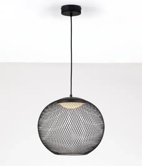 LED černá designová svítilna Kinetic 164