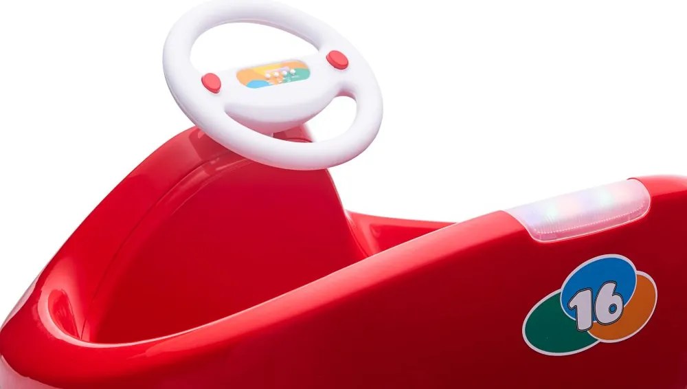 LEAN CARS Elektrické autíčko pro děti XMX621 červené