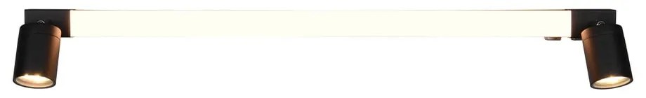 Matně černé LED nástěnné svítidlo Enrico – Trio