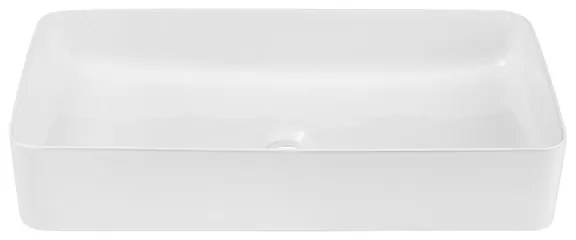 COMAD UM-6275 SLIM 60 WHITE DP - Umyvadlo na desku SLIM 61x34 cm lesklá bílá