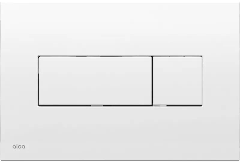 Alcadrain Ovládací tlačítko pro předstěnové instalační systémy, bílá-lesk - M370