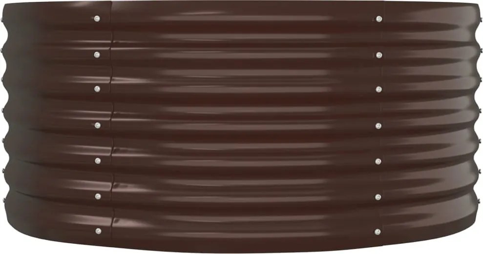 vidaXL Vyvýšený záhon pozinkovaná ocel 152x80x36 cm [318913] Barva: Šedá