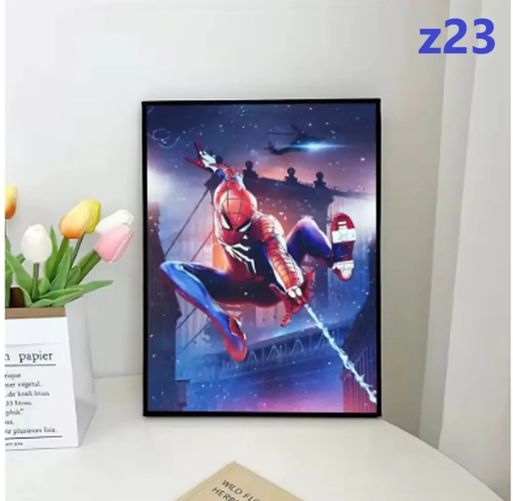 Stylový plakát "Spiderman" - 25 motivů/5 velikostí Motiv: z23, Velikost: 40x60 cm