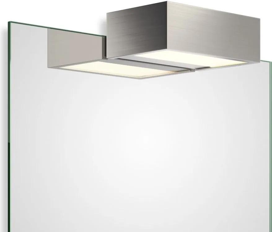 Světlo nad zrcadlo Box Clip On LED 15 cm nikl