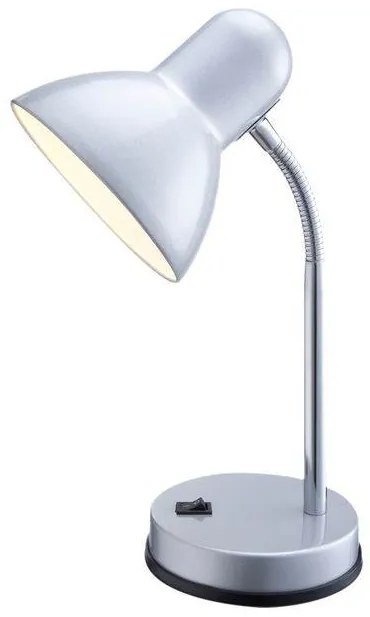 Stolní lampička BASIC, stříbrná Globo BASIC 2487