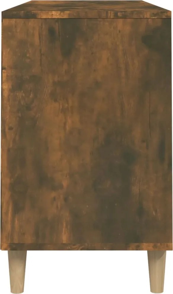 vidaXL Botník 102 x 36 x 60 cm kompozitní dřevo [819745] Barva: hnědý dub