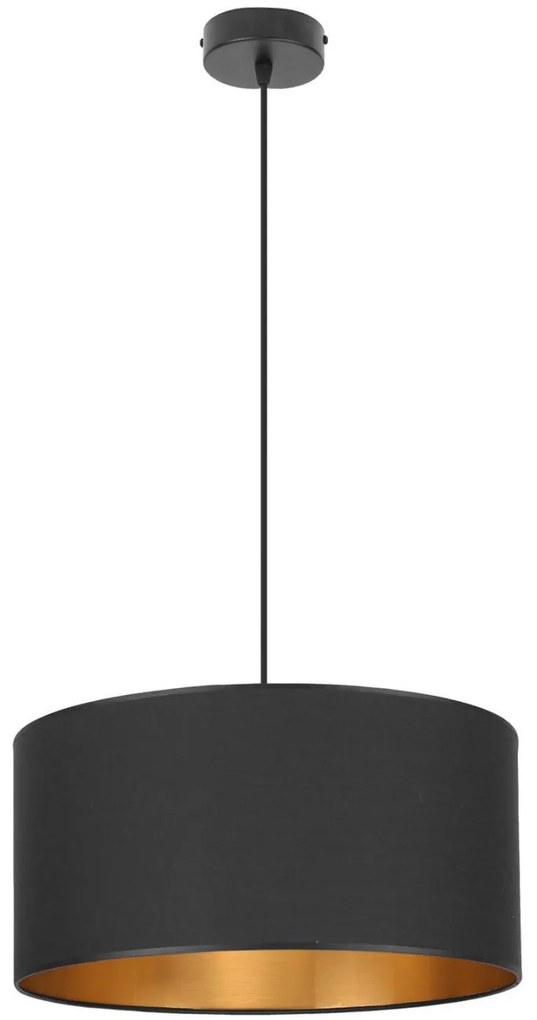 Závěsné svítidlo Shade, 1x textilní stínítko (výběr ze 2 barev), (výběr ze 2 barev konstrukce), (fi 40cm), g