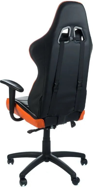 Herní židle RACER CorpoComfort BX-3700 oranžová (BS)