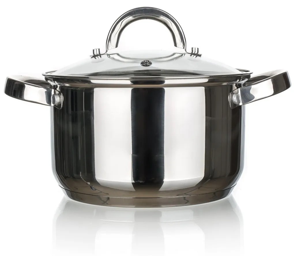 Nerezový hrnec s poklicí Good and Cook, 24 cm, 6,1 l