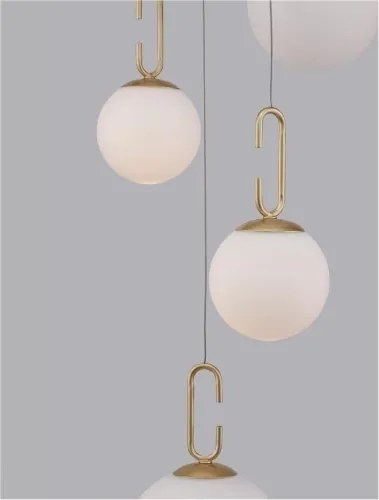 Závěsné LED svítidlo NOVA LUCE HOOK 30,49W 3000K 9695222 stmívatelné Triac