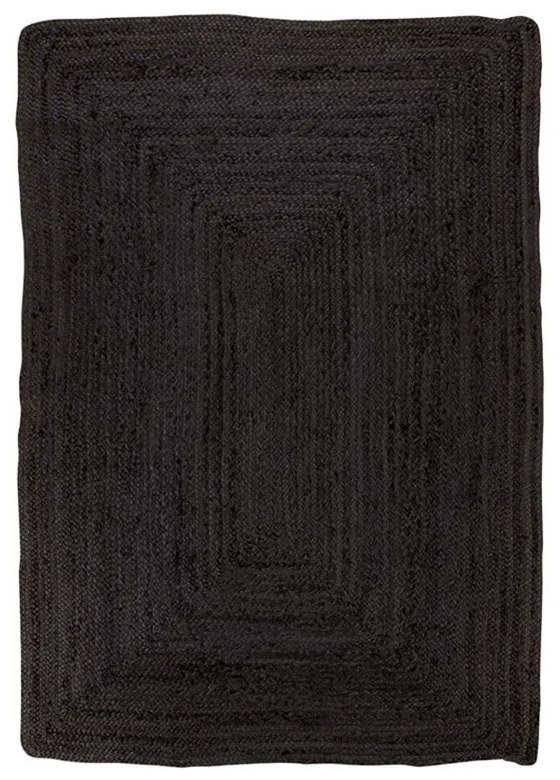 Černý koberec House Nordic Bombay Rug, 90 x 60 cm