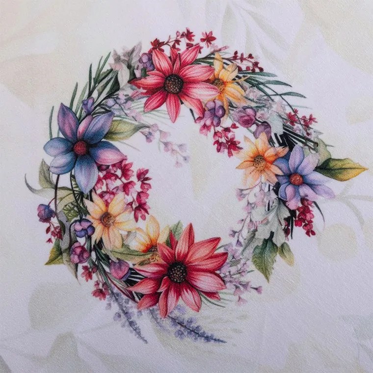 Středový ubrus SPRING FLOWERS 85 x 85 cm