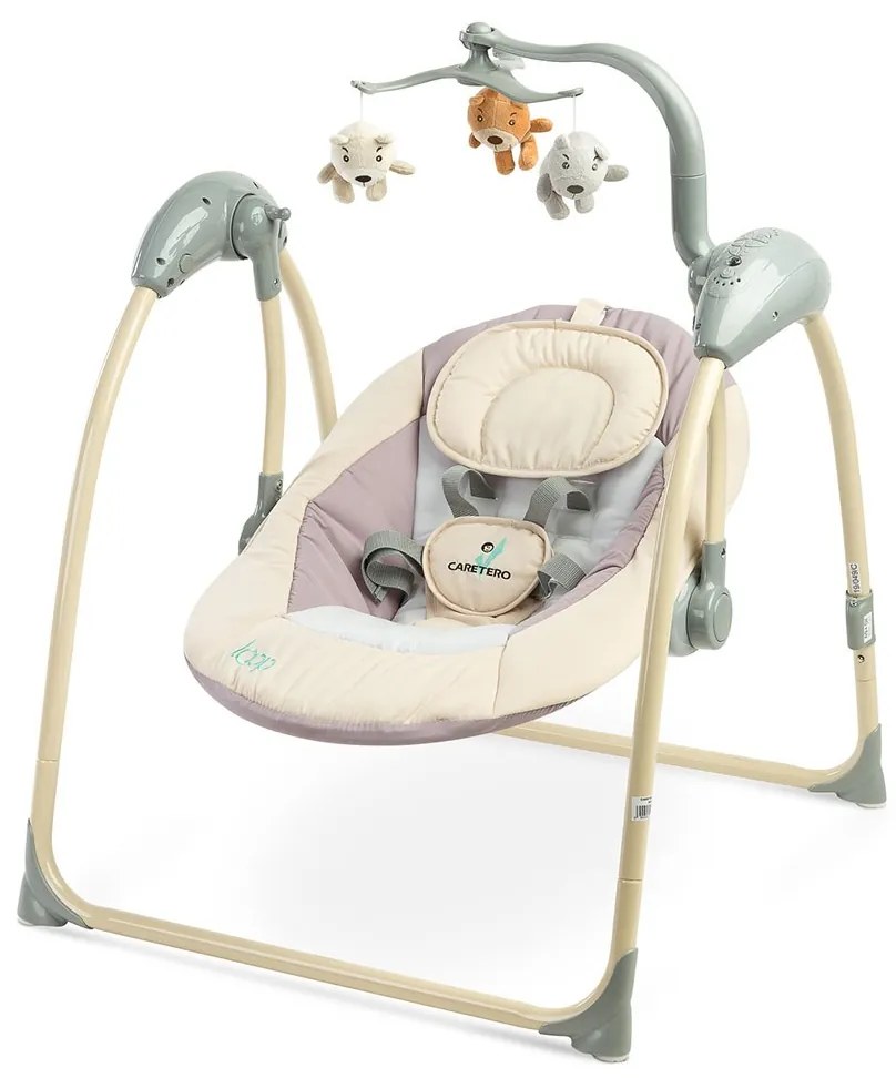 Dětská houpačka CARETERO LOOP beige