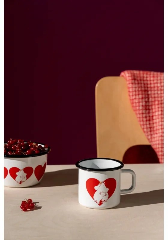Hrnek Moomin Heart 0,37l, smalt