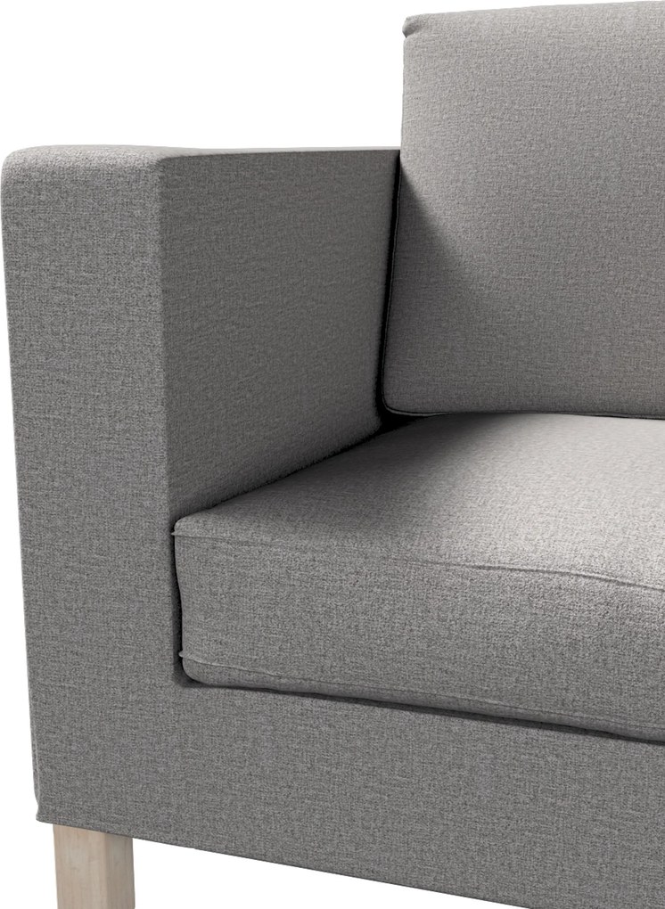 Potah na pohovku IKEA Karlanda 2-místná, krátký barva šedá látka pletený vzor