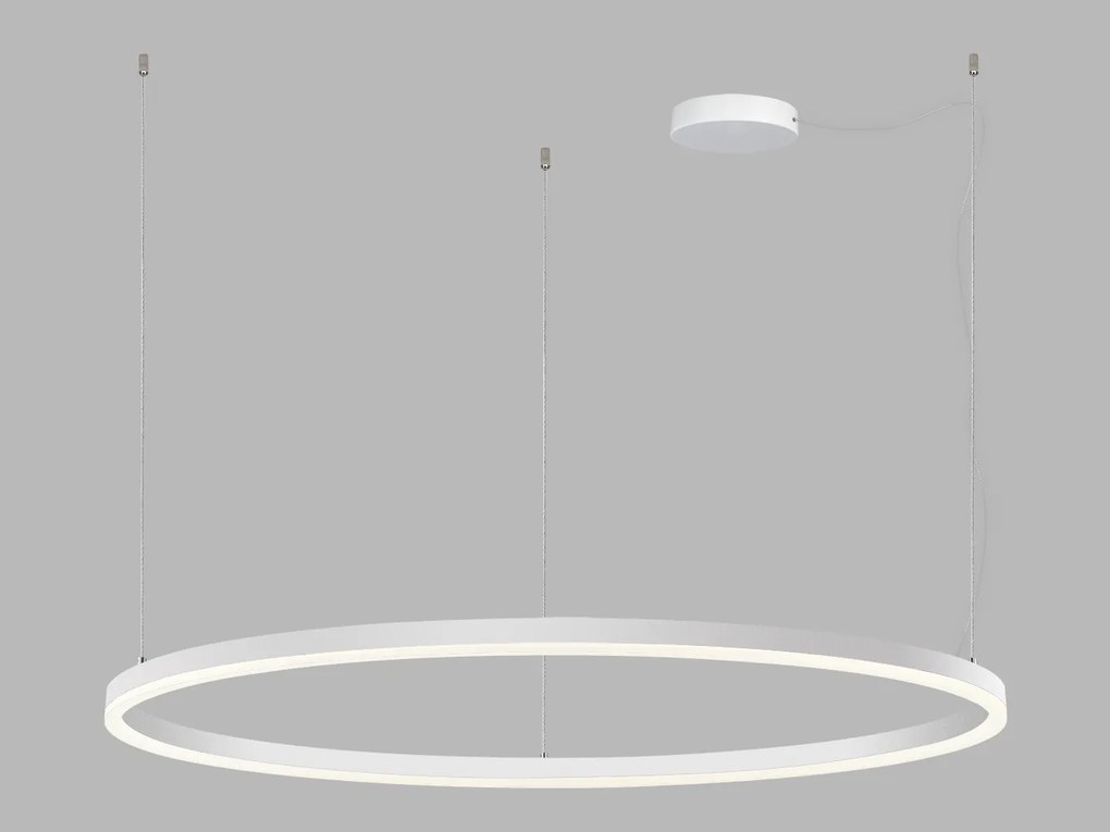 Led2 Závěsné LED svítidlo CIRCLE P-Z ø 100 cm, 3000/4000K Barva: Černá, Stmívání: ZigBee TW