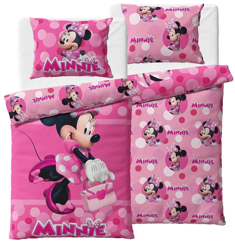 Dětské povlečení Minnie Módní Ikona