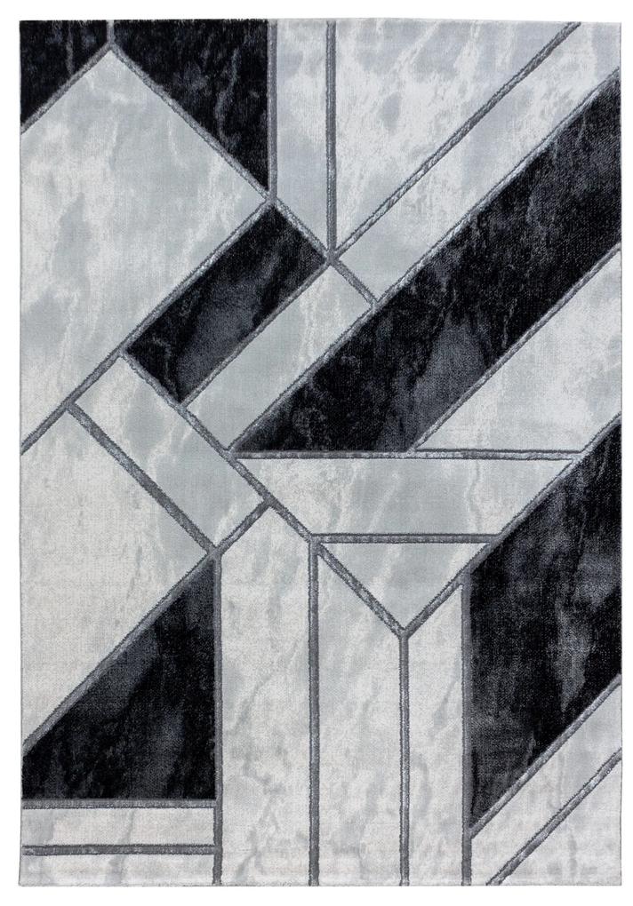 Ayyildiz Kusový koberec NAXOS 3817, Stříbrná Rozměr koberce: 80 x 250 cm