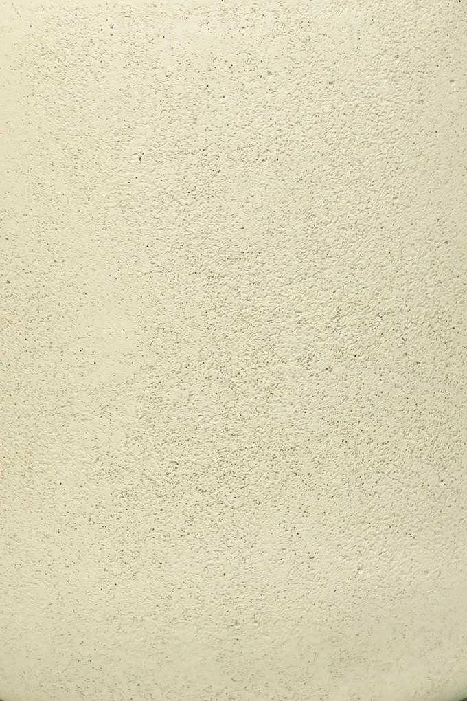 Kulatý květináč CHICO, sklolaminát, průměr 40 x výška 40 cm, krémový