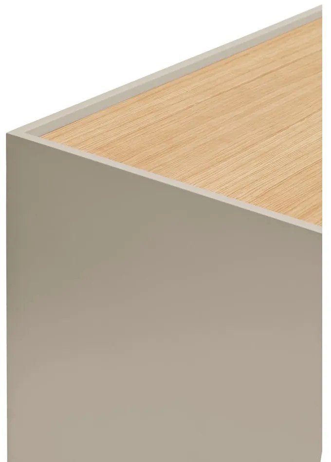 Béžová komoda dekor dub 180x78x45 cm Otto - II. jakost – Teulat
