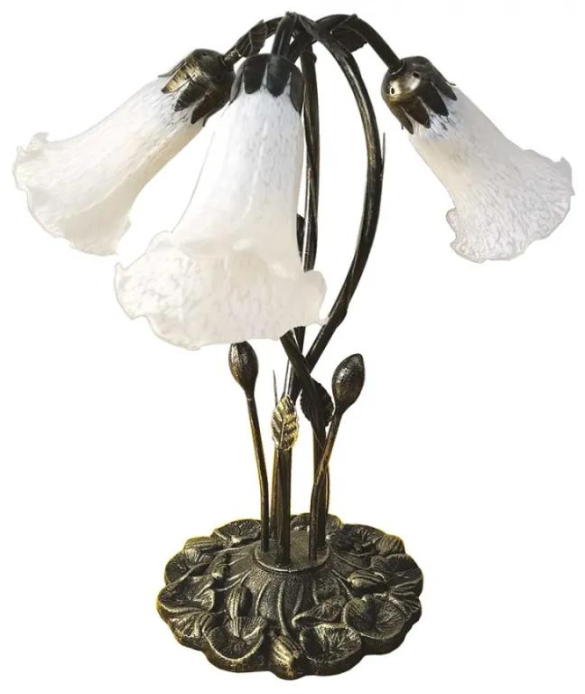 Stolní Tiffany lampa  Varden – 41x31x43 cm