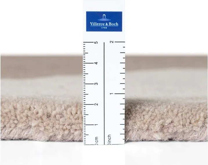 Hnědý vlněný kulatý koberec ø 200 cm Muse – Villeroy&Boch