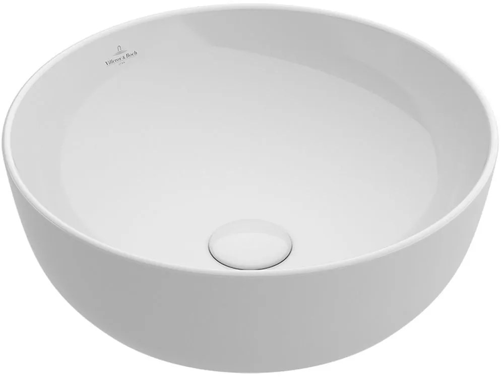 Villeroy &amp; Boch Artis umyvadlo 43x43 cm kolo na pult bílá 41794301