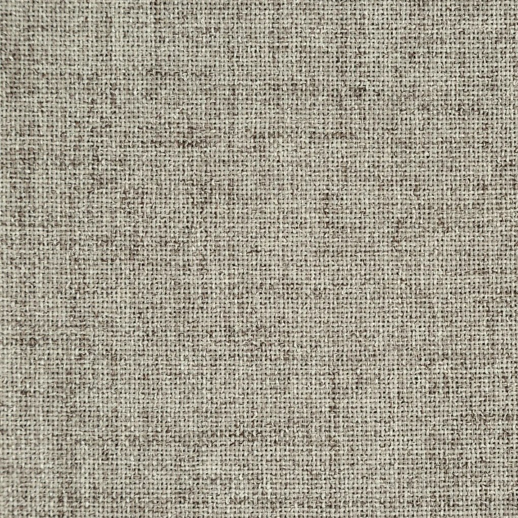 ZÁVĚS NA KROUŽCÍCH LINDA 140X250 CM TMAVĚBÉŽOVÁ